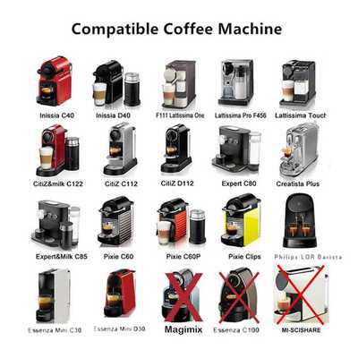 iCafilas Eco-Friendly Packing Reusable Coffee Capsule For Ne