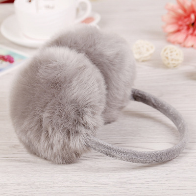 Winter Warm Earmuffs Cute Plush Fur Headphones Fashion Unise