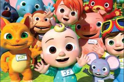 Photography Backdrops Happy Birthday Cocomelon Party Custom