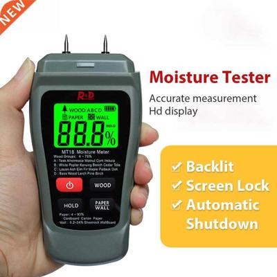 Meterk Wood Moisture Tester Needle Type Wood Hygrometer Pape