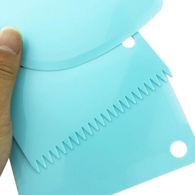 3PCs Cake Scraper Pastry Dough Cutter Cake Bread Slicer Baki