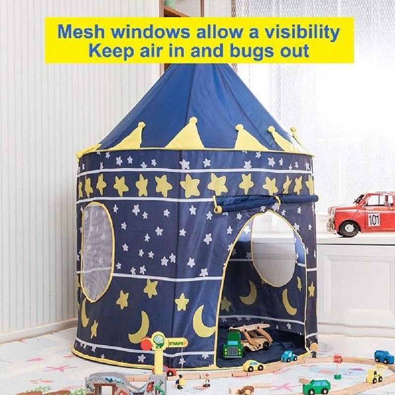 New 1.3M Portable Children's Tent Wigwam Folding Kids Te