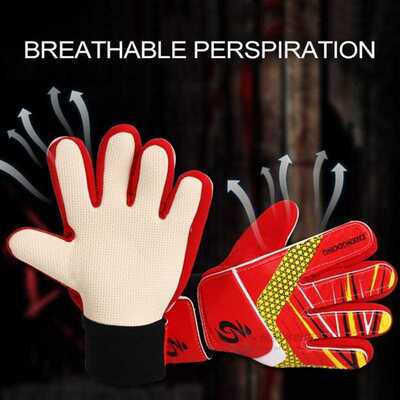 Youth Kids Football Soccer Goalkeeper Goalie Training Gloves