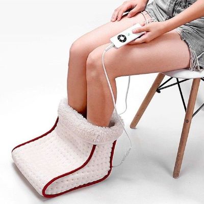 Cosy Heated Electric Warm Foot Warmer Massager Washable