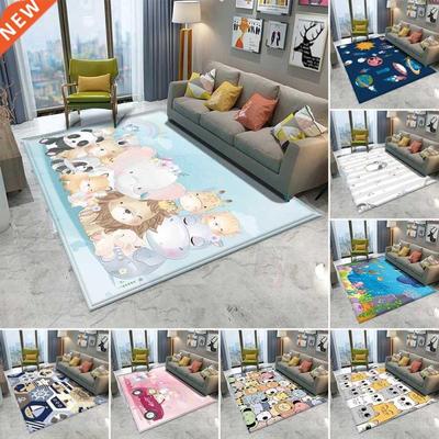 2021 Alfombra High Children Flannel Carpet Rug Animal Game L