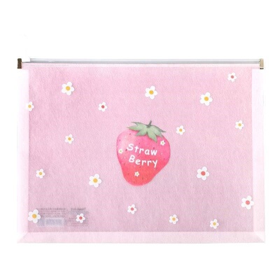 a4 transparent document bag student test paper storage bag