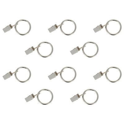 MicroMax Hot 10/16/20/24/30/50pcs Plating Curtain Clips Iron