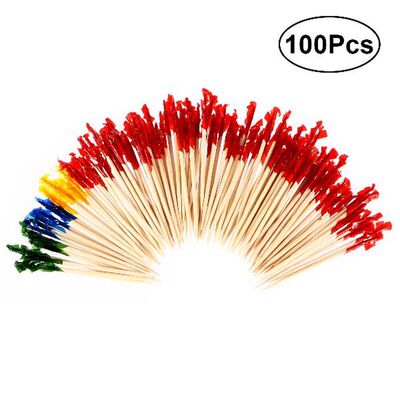 100pcs Fruit Picks for Party Supplies Fruit Picks Cocktail
