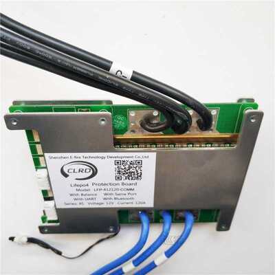 4S 12V 60A 80A 100A 120A smart lifepo4 bms with UART commun