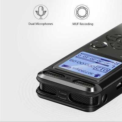 Professional Voice Activated Digital Voice Audio Recorder 16