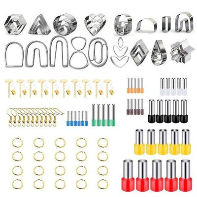 Clay Cutters DIY Earrings Jewelry Making Accessories 126Pcs