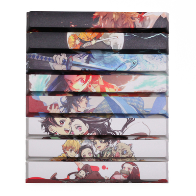 Allover dye subbed Keycap Novelty 6.25u spacebar pbt for cus