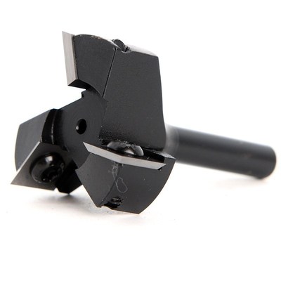 1pc 3 flutes 8mm 12mm 1/2 Shank Planing Bits Face End Millin