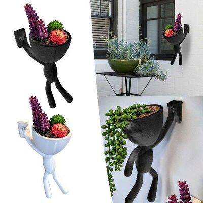 Creative Metope Plastic Flowerpot Household Pendant