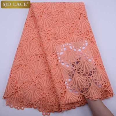 Pure White Guipure Cord Lace High Quality Nigerian African C