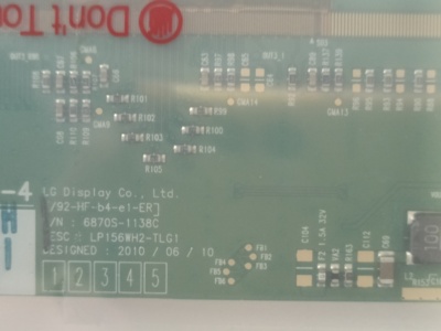 LG LP156WH2-TLG1 1366/768   大口40针LED 中厚高亮度拆机A屏