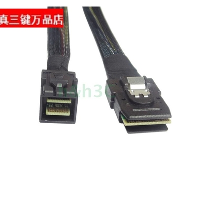 直销Mini SAS线全新SFF 8643转SFF 8087阵列卡背板转接线50CM 1米
