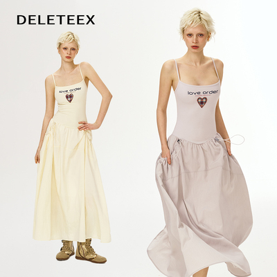 【Alice专属】DeleteEX原创love order系列吊带连衣裙休闲伞裙
