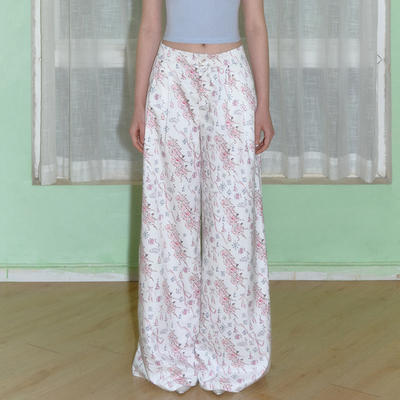 【Coco喜欢】Deleteex「HOME2」原创芭蕾天鹅湖少女直筒阔腿裤夏