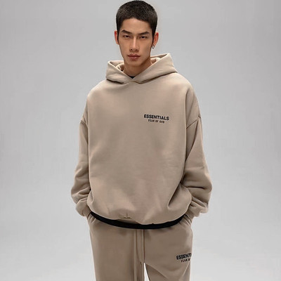 天花板FOG美式加绒高街宽松卫衣