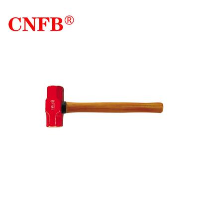 天津桥防CNFB防爆工具防爆新型木柄八角锤（胡桃木锤柄）T8191H