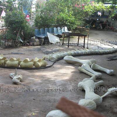 仿真动物恐龙化石大型仿真恐龙骨架制作大型恐龙模型拼装骨架