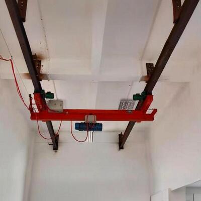 单梁悬挂起重变机电FDV单梁起重机昆山 双葫芦频动大型工地起重机