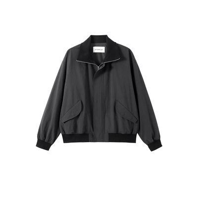 INTERPLAY 泡泡纱短款夹克