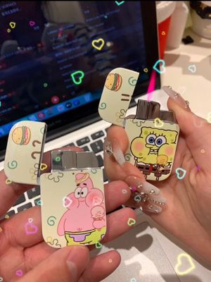 海绵宝宝派大星打火机卡通可爱