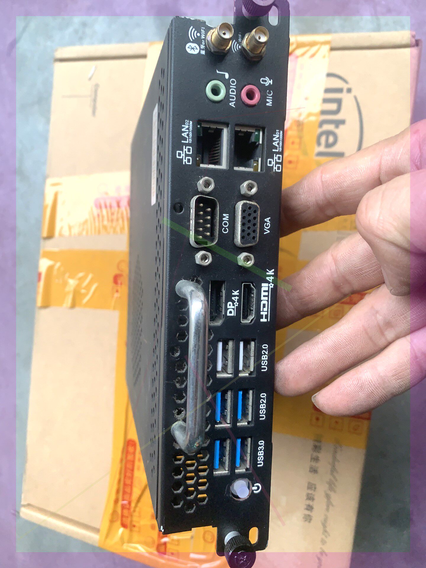 i5-5350U，i5五代直插式主机，双千兆网卡带4g120_虎窝淘