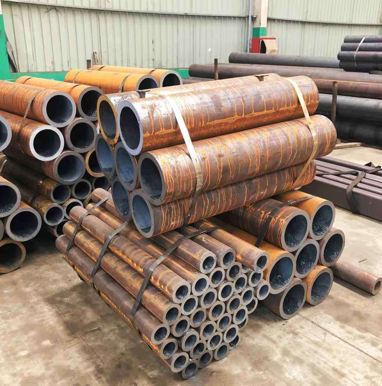 精密管45#20号无缝钢管40Cr碳钢A3铁管Q355B厚壁大小口径空心圆管_虎窝淘