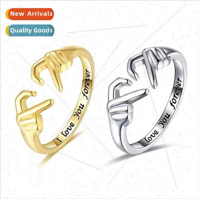 Romantic Hands Beating Hearts Ring Europe Love Embracing Han