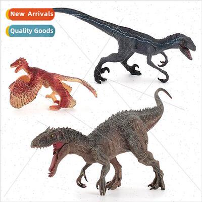 Jurassic solid tyrannosaurus rex velociraptor static handpcs