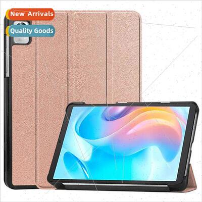 适用RealmePad mini8.7 Tablet Case Tri-fold Caster Real Me 8.
