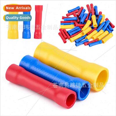 100pcs40Red50Blue10YellowPVC Cold Pressed TerminalsFully Ins