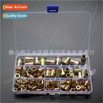 120pcs set Rivnut M4 M5 M6 M8 M10 zinc plated serrated nuts