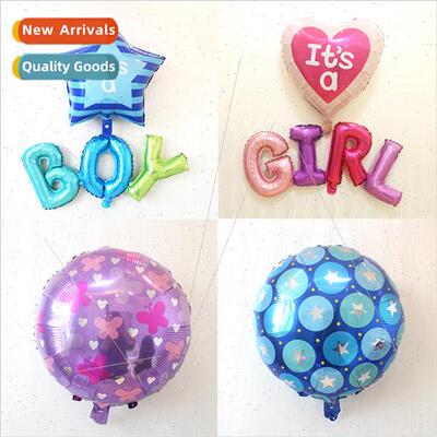 amese `s a boy girl aluminum film balloon baby birthday deco