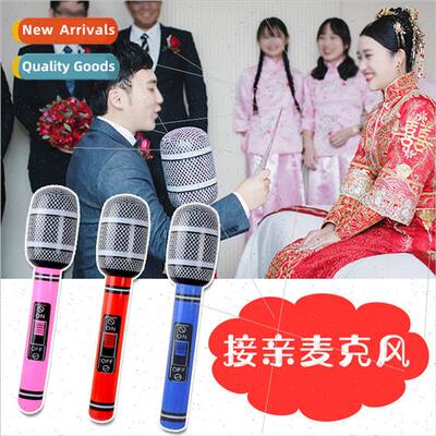 Wedding compulsion kissing microphone creative inflatable mi