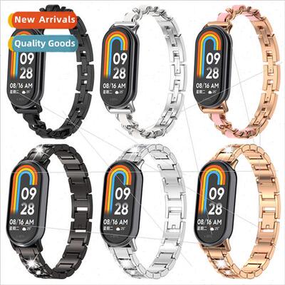 适用xiaomi b8 metal strap MI b8 NFC bracelet fashion replace