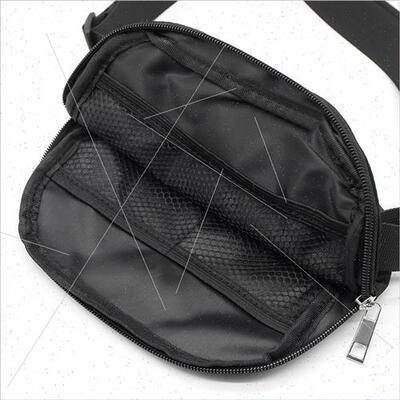 lulu nylon fanny pack waterprochest bag outdoor activies run