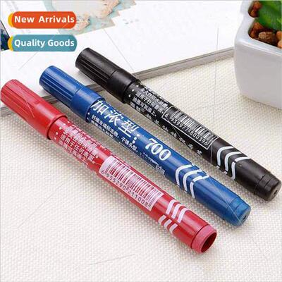 Marker pen three-color big head pen express logistics pen co
