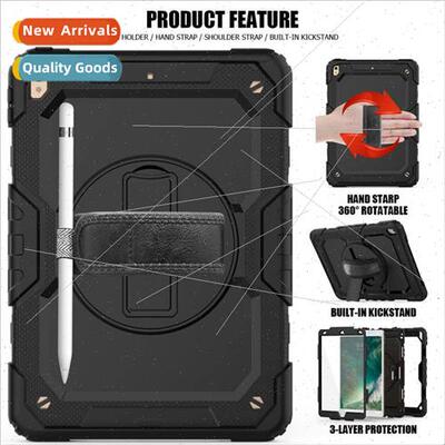 10.5 Tablet Case适用ipad hstrap back strap case 360 degree r