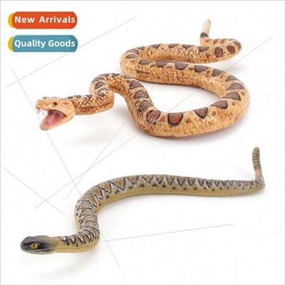 wild python rattlesnake model mini amphibious crawling cold-