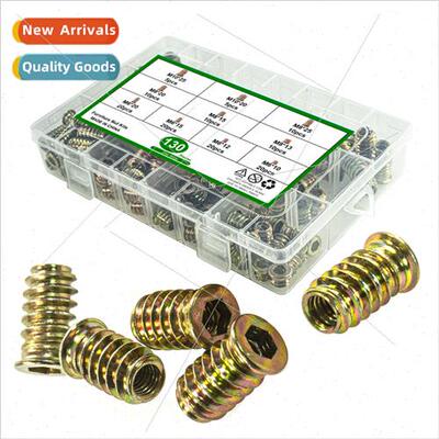 130pcs iron color zinc wh medium hexagonal inner outer tooth