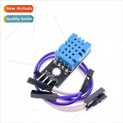 Module wh DuPont Cable ngle Bus Digal Temperature Humidy Sen