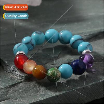 Seven Colors Natural Stone Agate 4mm Natural Crystal Stone Y
