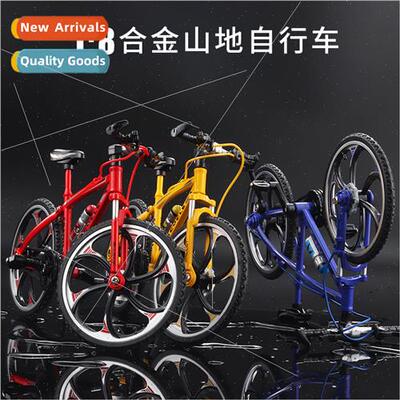 1:8 alloy mountain folding bike alloy model toy mountain bik