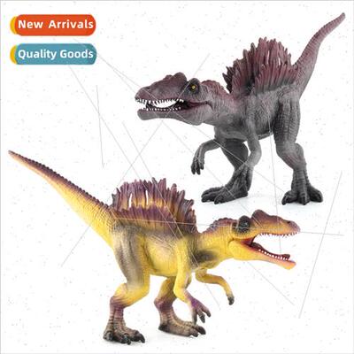 Dinosaur toys Spinosaurus model three fins plastic Spinosaur