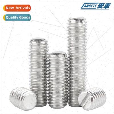 Onepcs flat head set screws 304 slotted headless screws mach