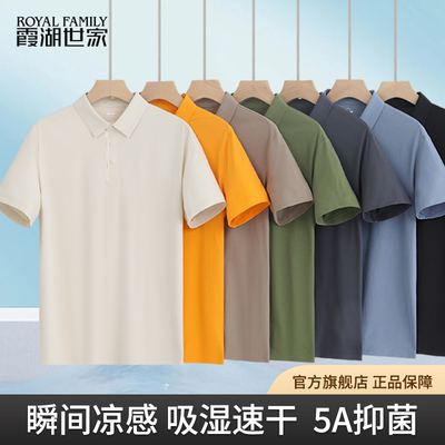 霞湖世家吸湿速干polo衫